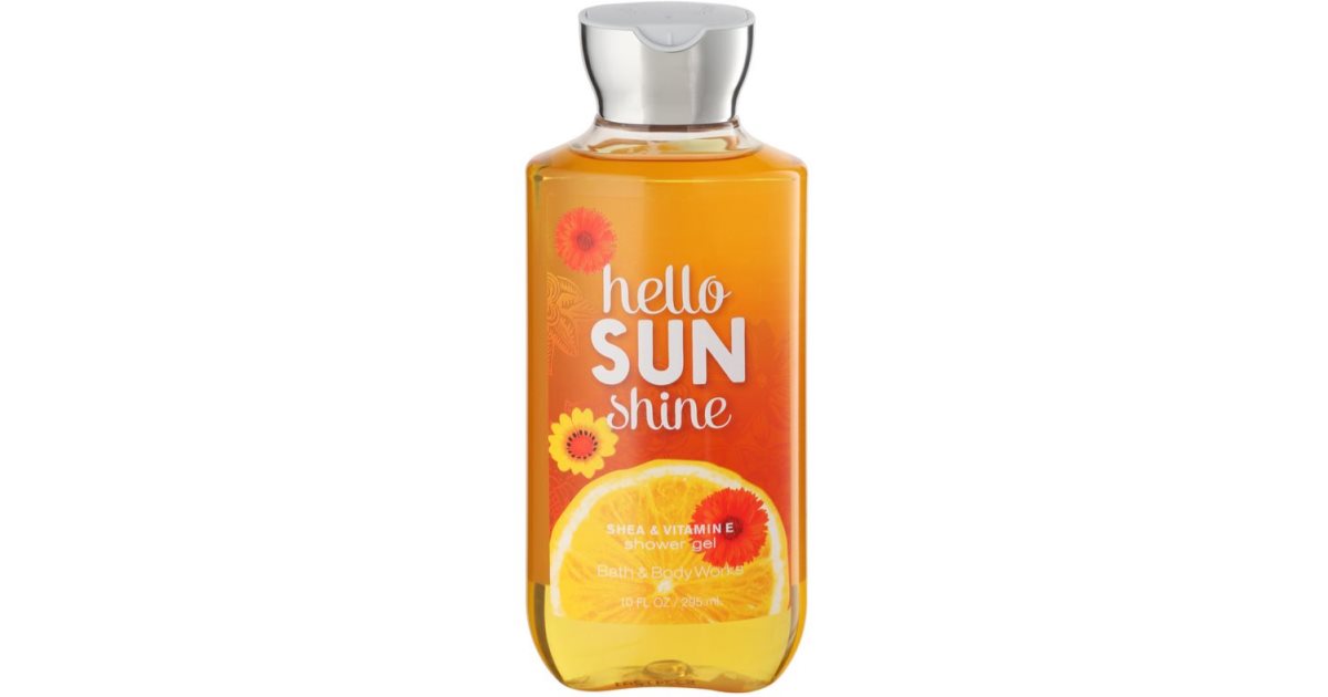 Bath & Body Works Hello Sunshine gel de douche pour femme | notino.fr
