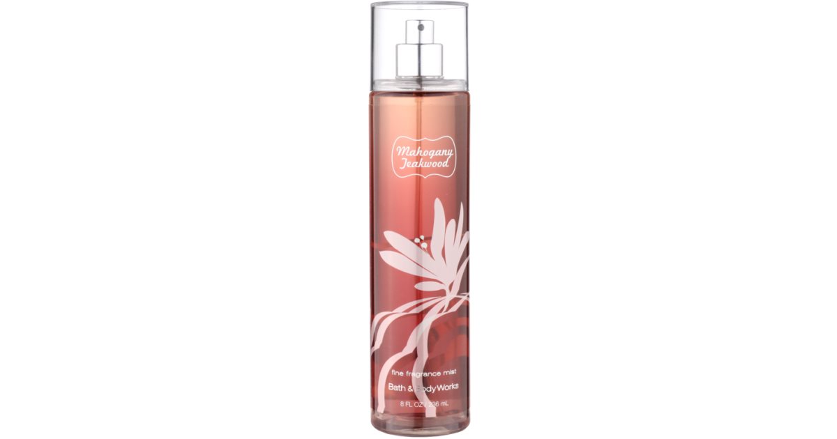 Bath & Body Works Mahogany Teakwood Body Spray for Women 236 ml ...