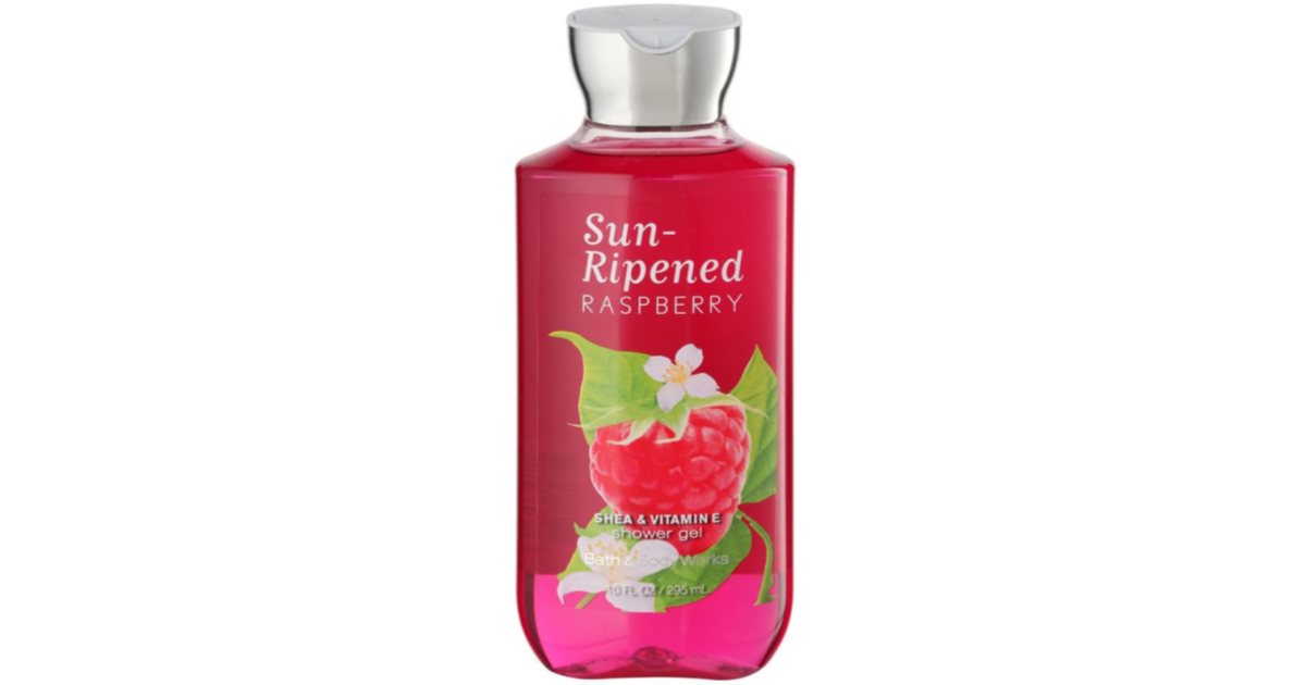 Bath & Body Works Sun Ripened Raspberry Shower Gel for Women 295 ml ...