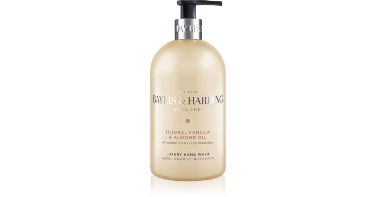 Baylis & Harding Jojoba, Vanilla & Almond Oil tekuté mýdlo na ruce | notino.cz
