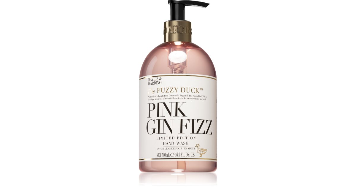 Baylis & Harding The Fuzzy Duck Pink Gin Fizz flüssige Seife für die Hände