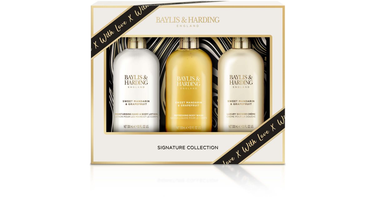 Baylis & Harding Sweet Mandarin & Grapefruit gift set (with moisturising effect) for women ...