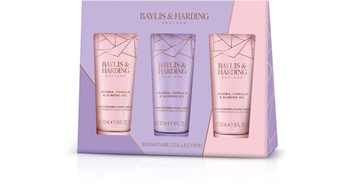 Baylis & Harding Jojoba, Vanilla & Almond Oil Geschenkset (für die Hände) mit Mandelöl