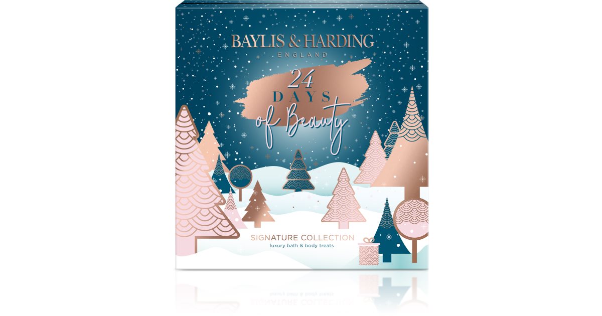 Baylis & Harding Jojoba, Vanilla & Almond Oil calendrier de l'Avent ...
