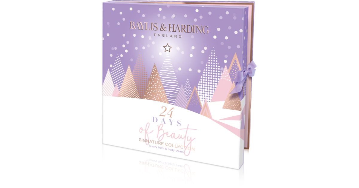 Baylis & Harding Jojoba, Vanilla & Almond Oil calendrier de l'Avent ...