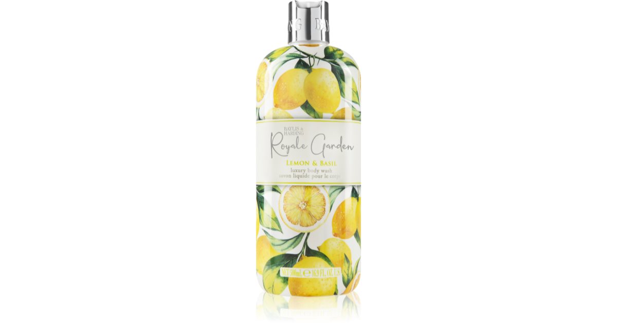 Baylis & Harding Royale Garden Lemon & Basil shower gel | notino.co.uk