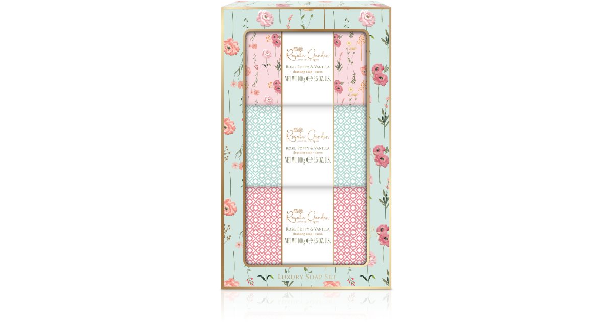 Baylis & Harding Royale Garden Rose, Poppy & Vanilla coffret para mãos ...