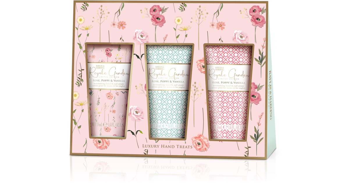 Baylis & Harding Royale Garden Rose, Poppy & Vanilla Handcreme | notino.de