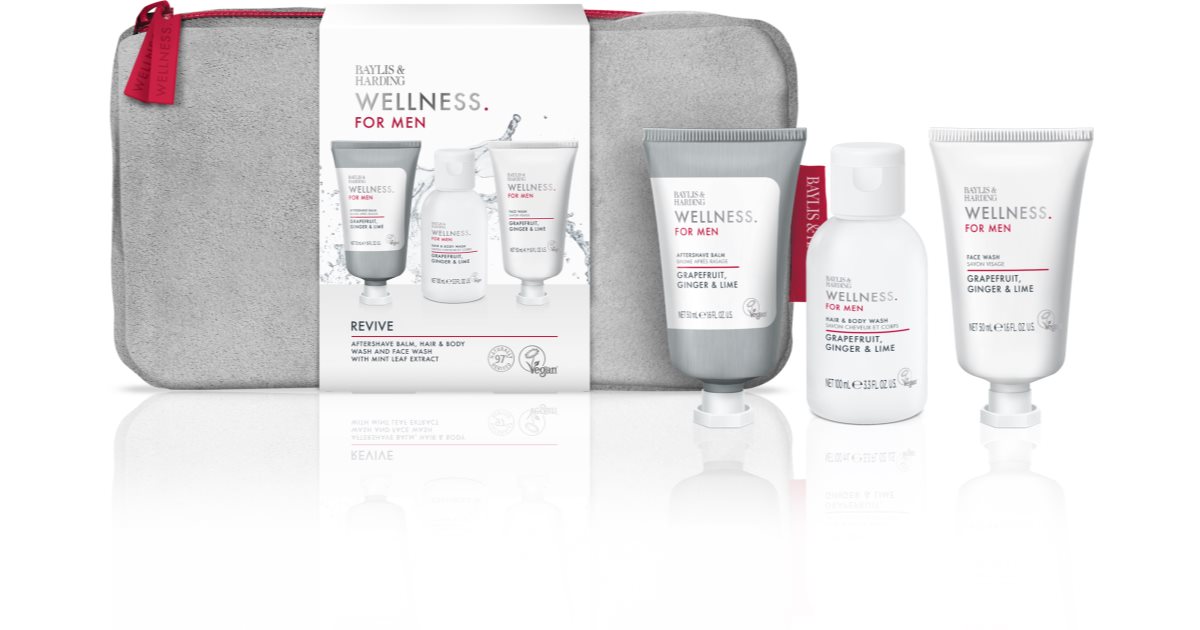 Baylis & Harding Wellness. For Men Revive gift set for body and face ...