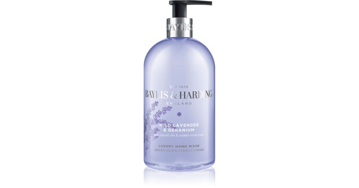 Baylis & Harding Wild Lavender & Geranium tekoče milo za roke z ...