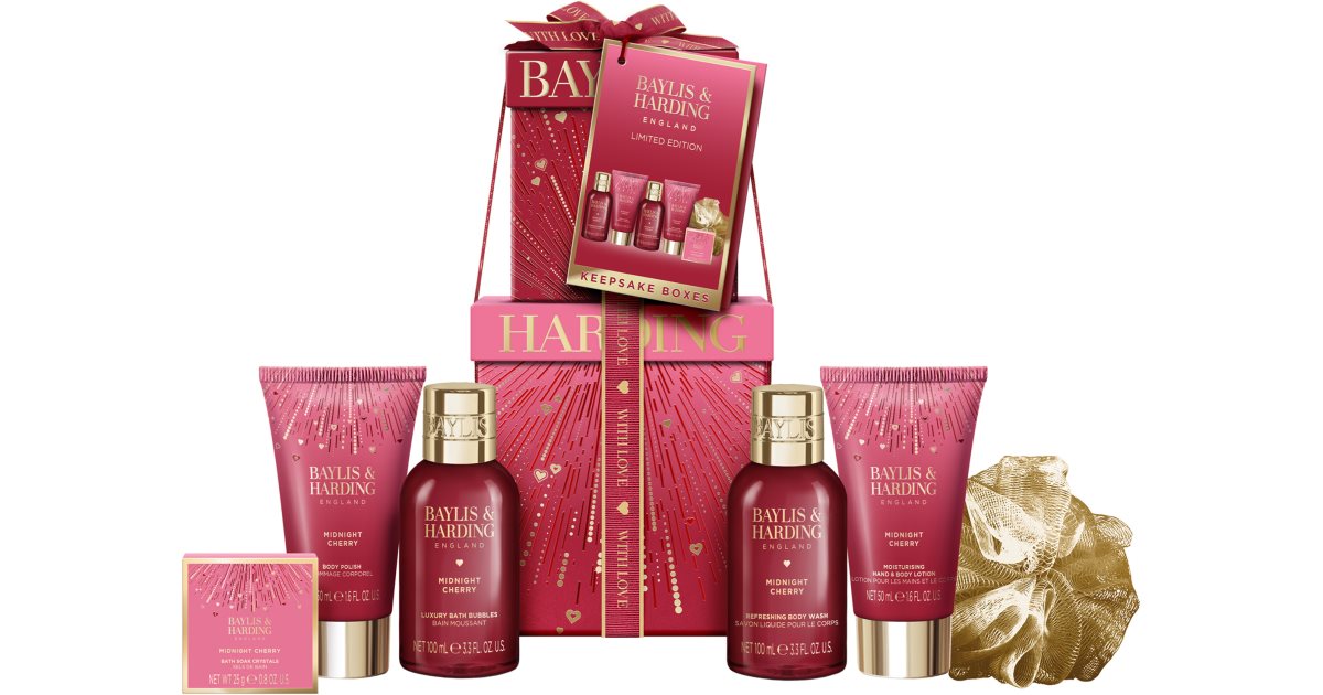 Baylis & Harding Midnight Cherry gift set | notino.co.uk