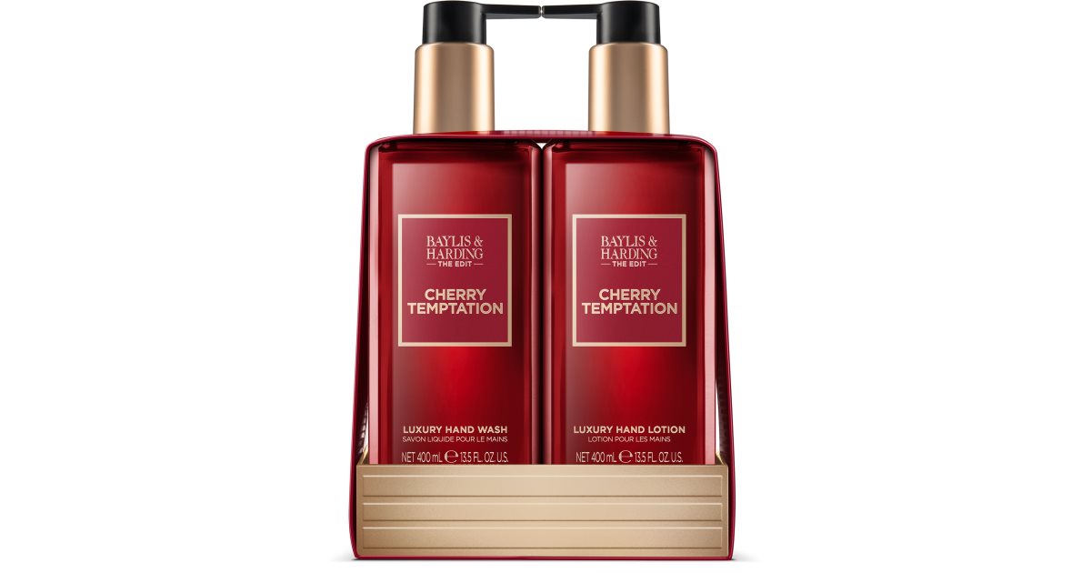 Baylis & Harding The Edit Cherry Temptation darčeková sada na ruky ...