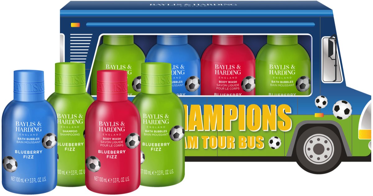 Baylis & Harding Football Team Tour Bus gift set for children fragrance ...