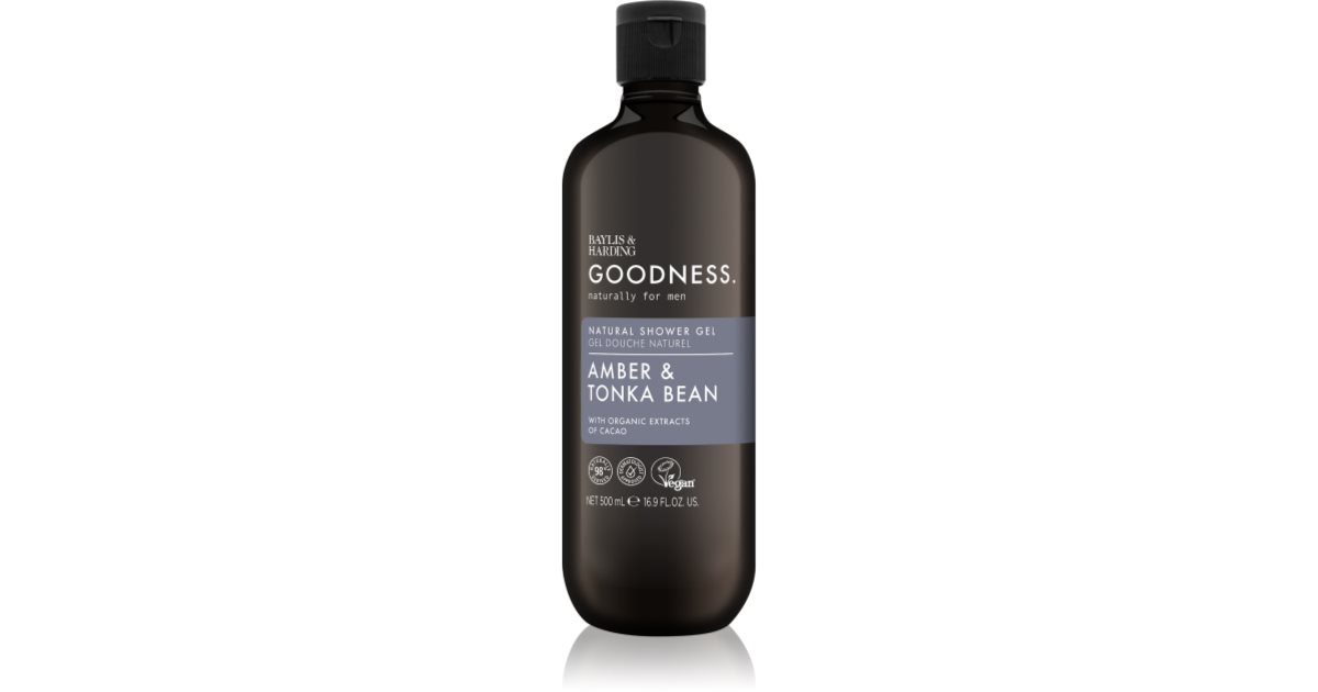Baylis & Harding Goodness Amber & Tonka Bean Body Wash for Men | notino.ie