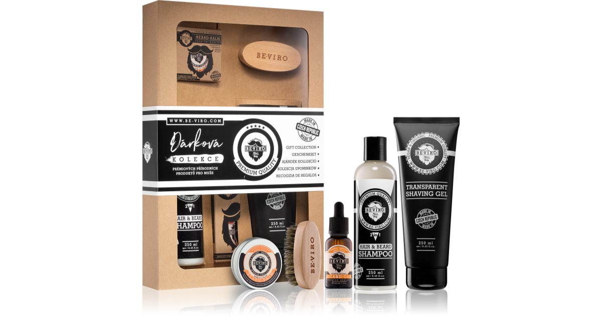 Beviro Men's Only Grapefruit, Cinnamon, Sandal Wood Cosmetic Set II ...