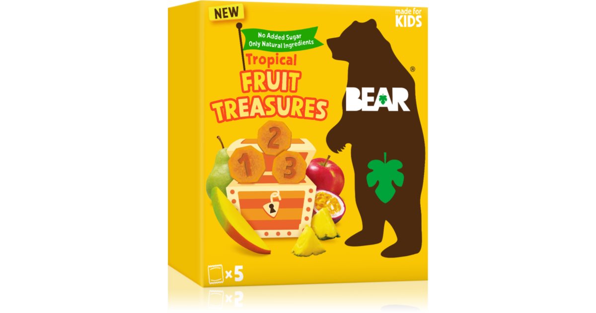 BEAR Fruit Treasures Mango & Maracuja Fruit sec | notino.be