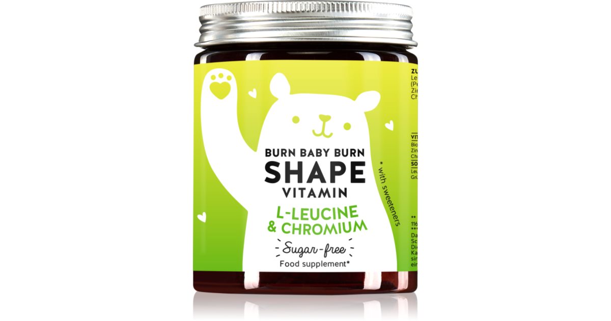Bears With Benefits Burn Baby Burn Shape Vitamin gumoví medvídci pro ...