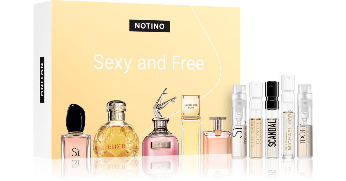 Beauty Discovery Box Notino Sexy and Free ensemble pour femme | notino.fr