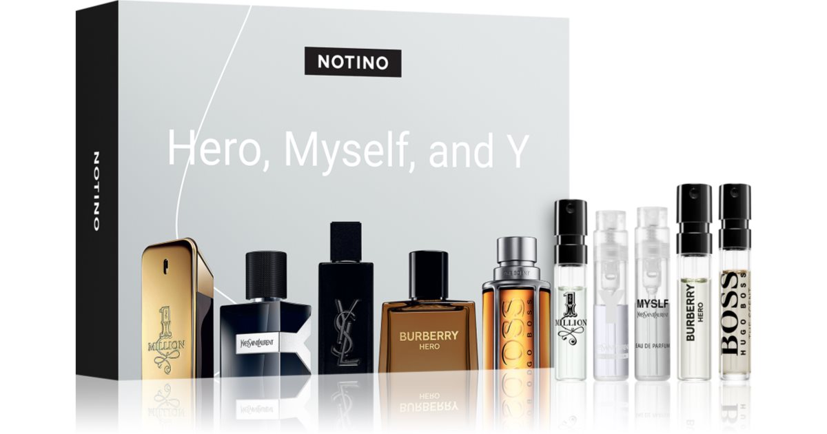 Beauty Discovery Box Notino Hero, Myself, and Y set for men | notino.ie