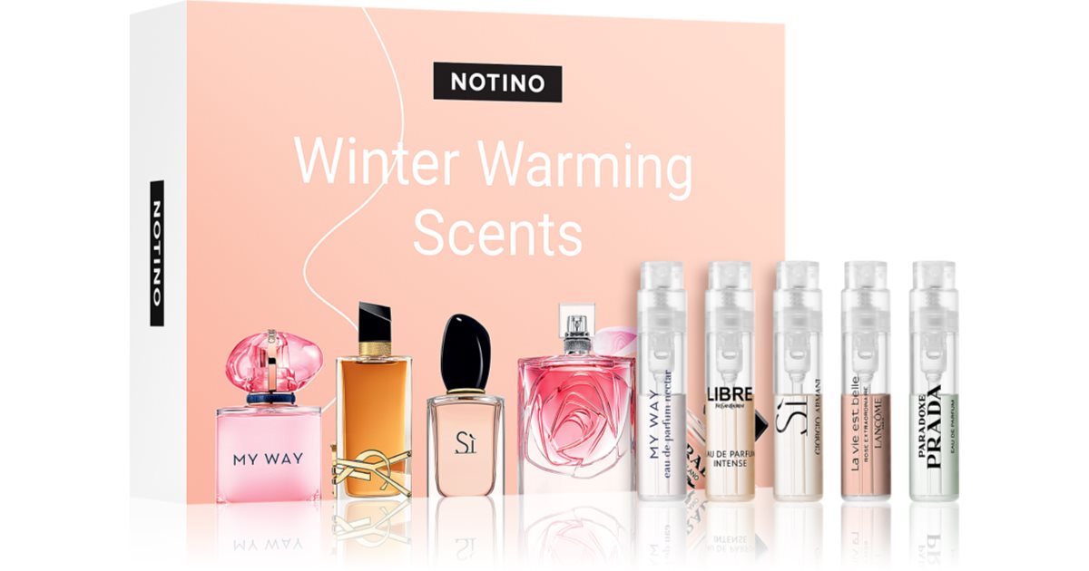 Beauty Discovery Box Notino Winter Warming Scents set for women ...