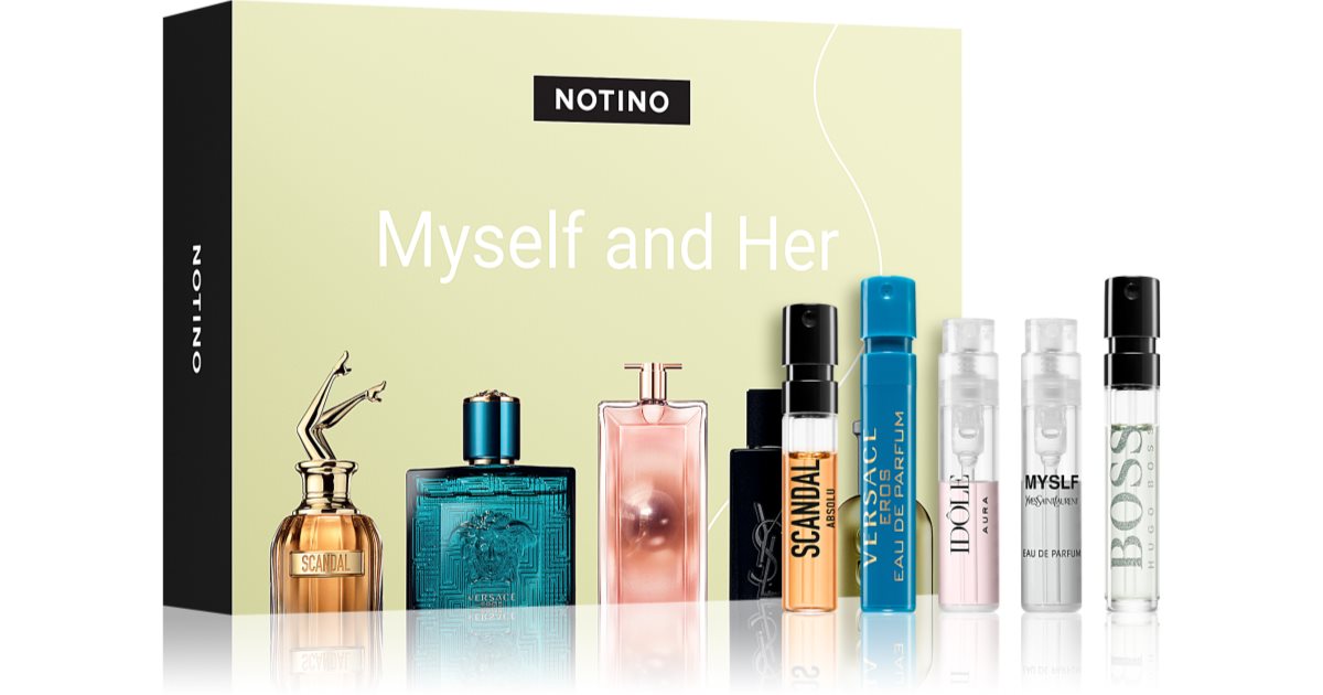 Beauty Discovery Box Notino Myself and Her set unisex | notino.ie