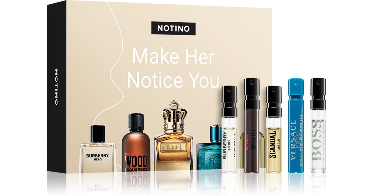 Beauty Discovery Box Notino Make Her Notice You ensemble pour homme | notino.fr