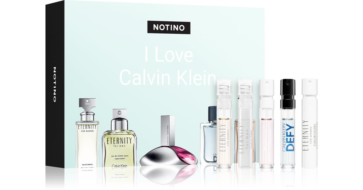 Beauty Discovery Box Notino I Love Calvin Klein set unisex | notino.ie