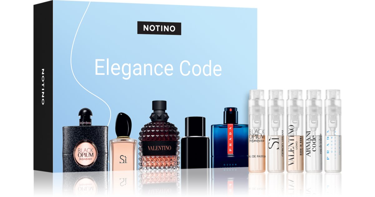 Beauty Discovery Box Notino Elegance Code ensemble mixte | notino.fr