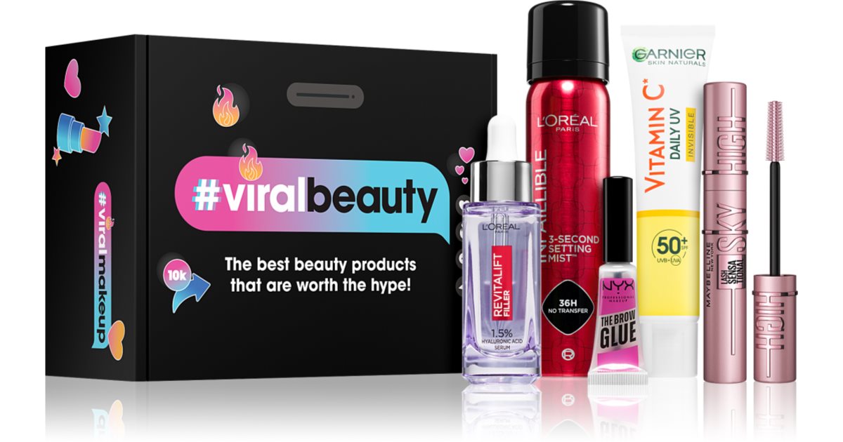 L’Oréal Paris #viralbeauty Box Gift Set for women | notino.ie
