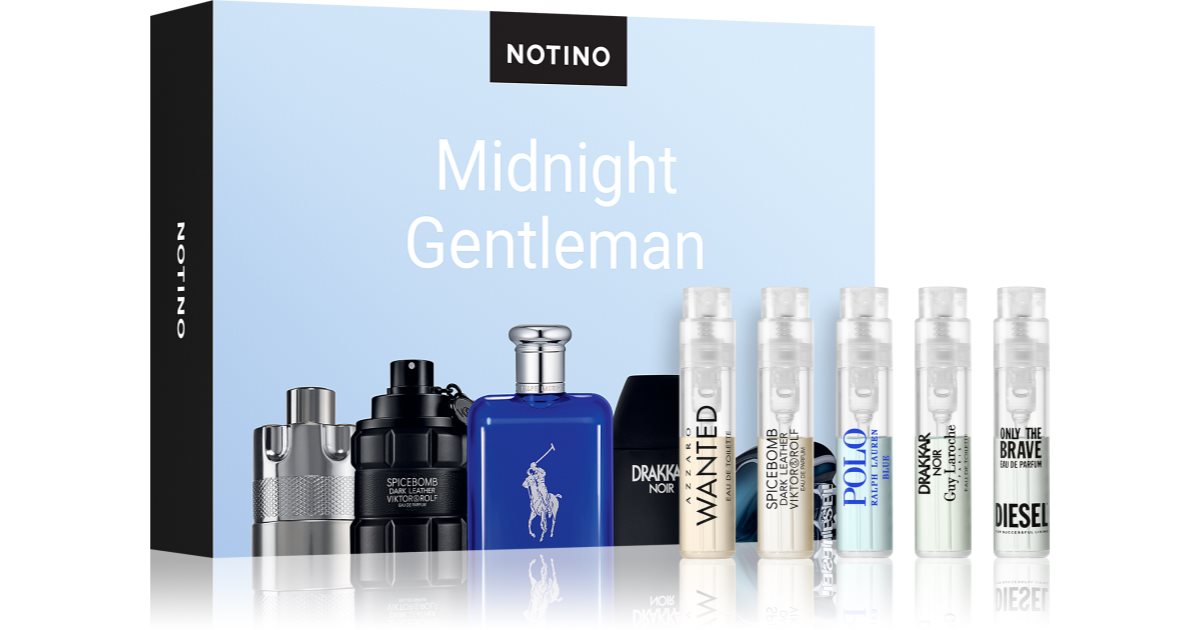 Beauty Discovery Box Notino Midnight Gentleman set for men | notino.ie