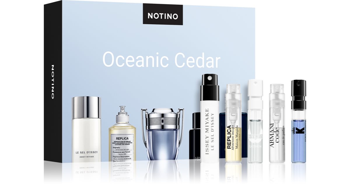 Beauty Discovery Box Notino Oceanic Cedar set for men | notino.co.uk
