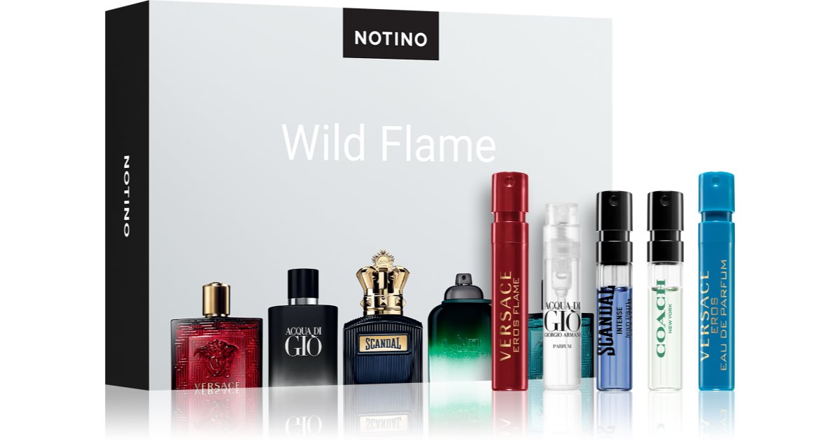 Beauty Discovery Box Notino Wild Flame set for men | notino.co.uk