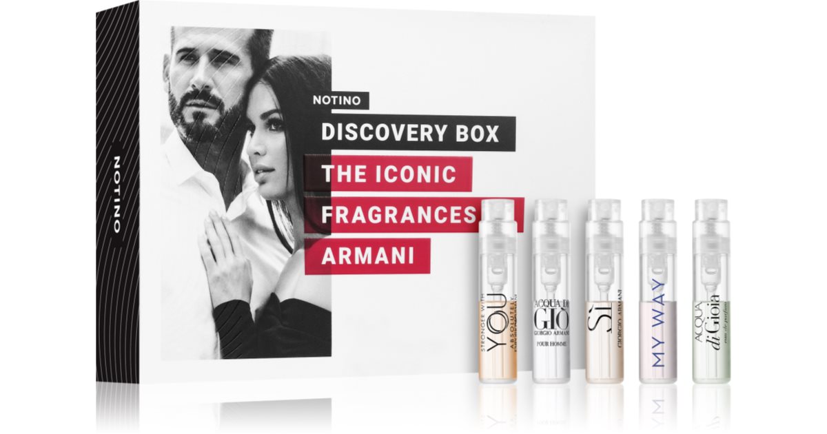 Beauty Discovery Box Notino The Iconic Fragrances by Armani set unisex | notino.it