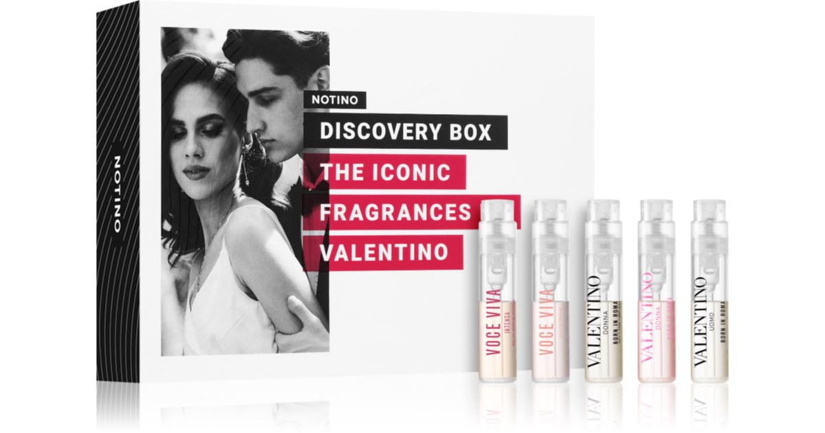 Beauty Discovery Box Notino The Iconic Fragrances by Valentino Set Unisex