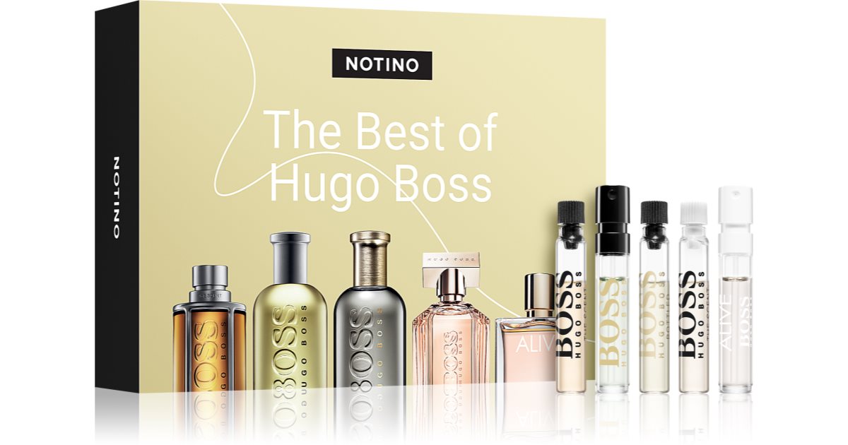 Beauty Discovery Box Notino The Best of Hugo Boss ensemble mixte ...