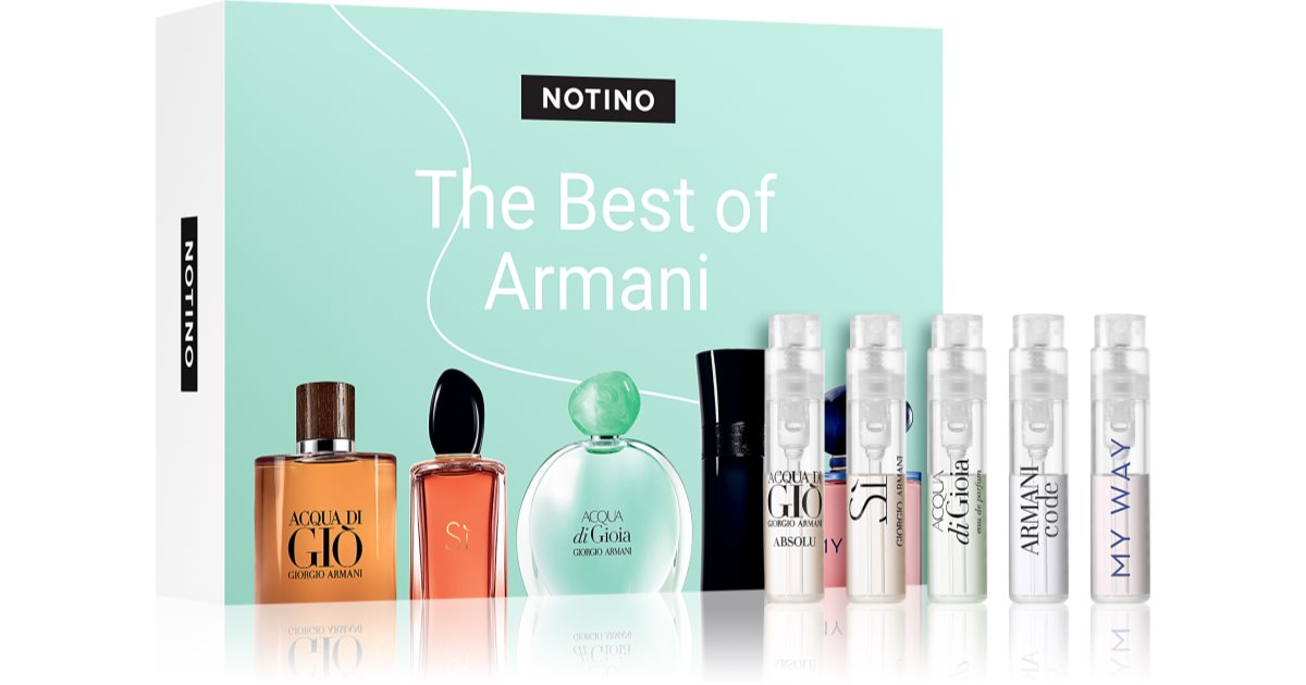Beauty Discovery Box Notino The Best of Armani set unisex | notino.ie