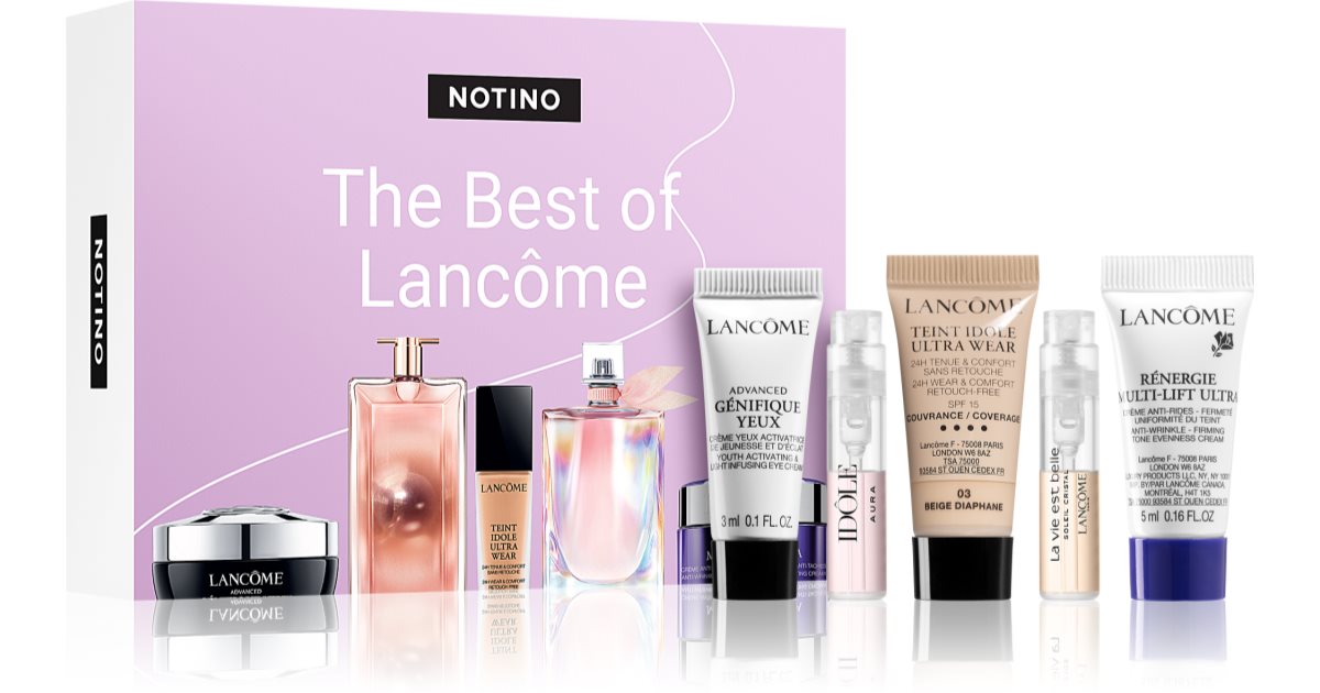 Beauty Discovery Box Notino The Best of Lancôme set for women | notino ...