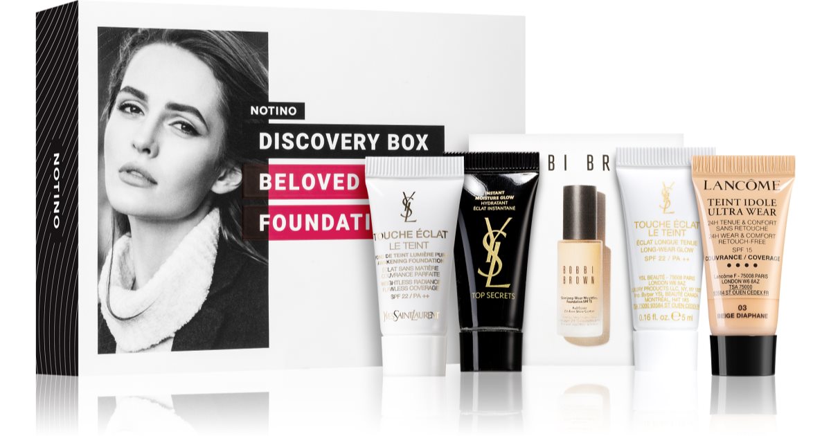 Beauty Discovery Box Notino Beloved Foundations set for women | notino.ie