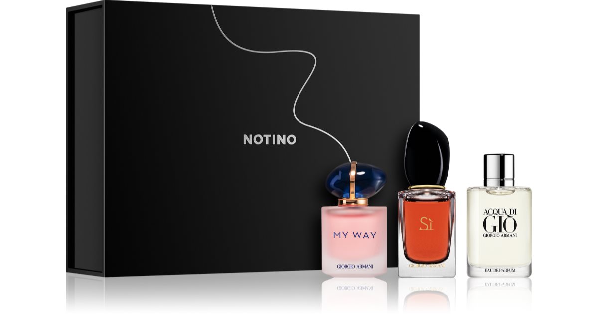 Beauty Discovery Box Exclusive Notino Armani's Choice Gift Set unisex limited edition | notino.ie