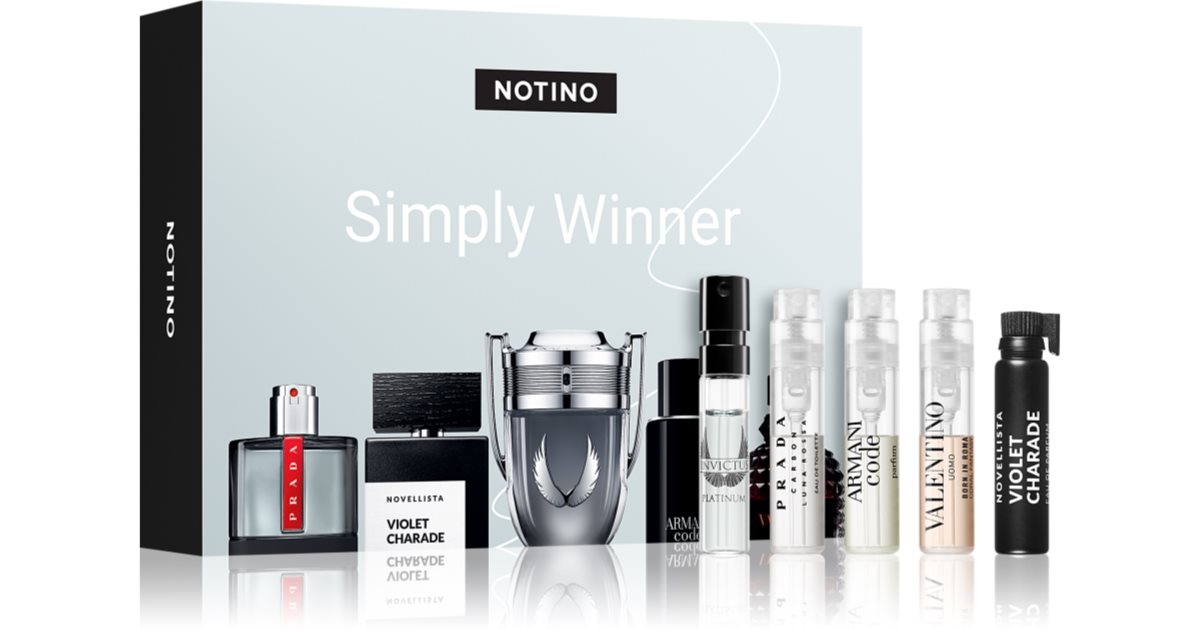 Beauty Discovery Box Notino Simply Winner Set für Herren