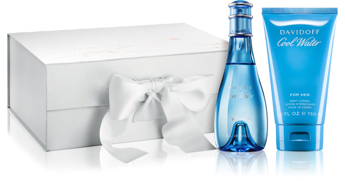 Davidoff Cool Water Woman Gift Set lote de regalo para mujer | notino.es