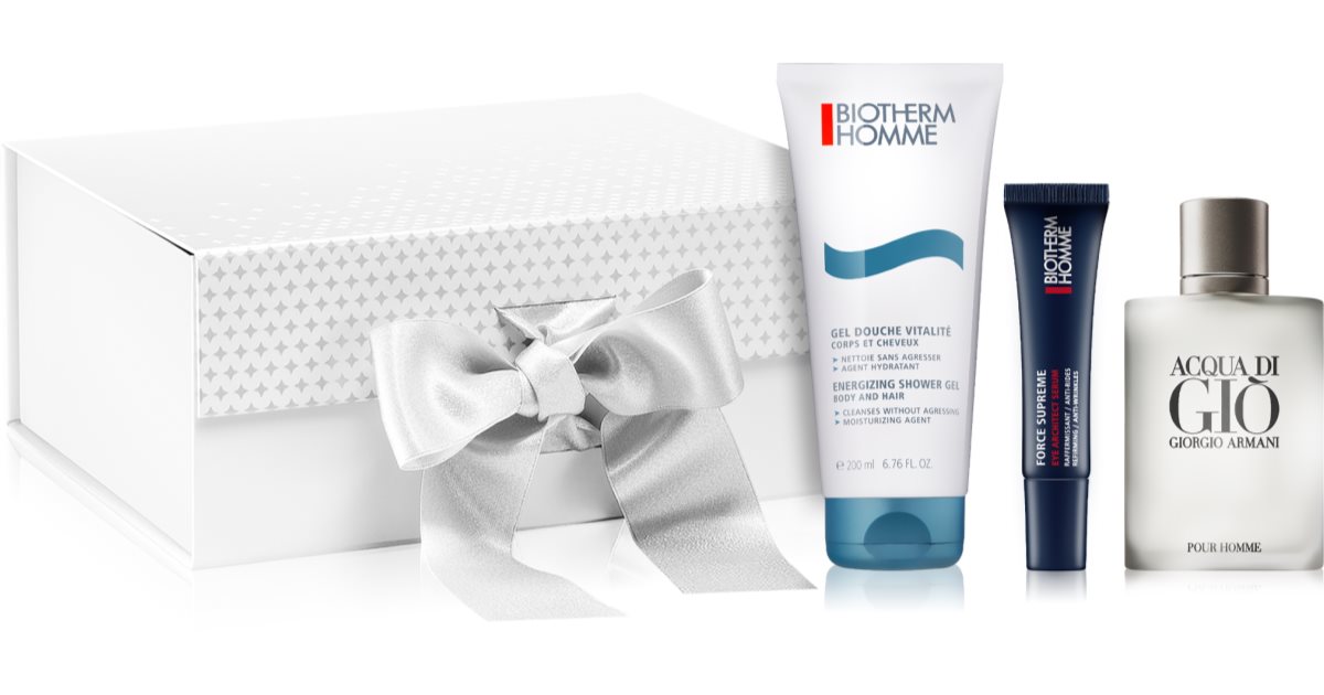 Biotherm Homme Basic Line Energizing Shower Gel Coffret cadeau pour ...