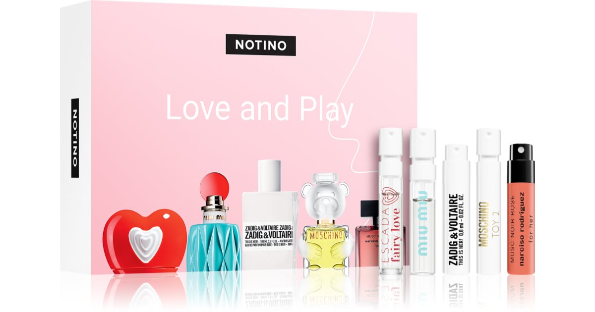 Beauty Discovery Box Notino Love and Play zestaw dla kobiet | notino.pl