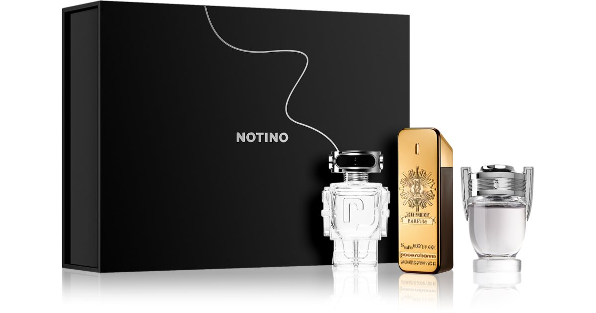 Beauty Exclusive Box Notino Invincible Rabanne coffret cadeau édition limitée pour homme | notino.fr