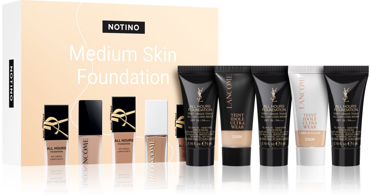 Beauty Discovery Box Notino Medium Skin Foundation zestaw dla kobiet