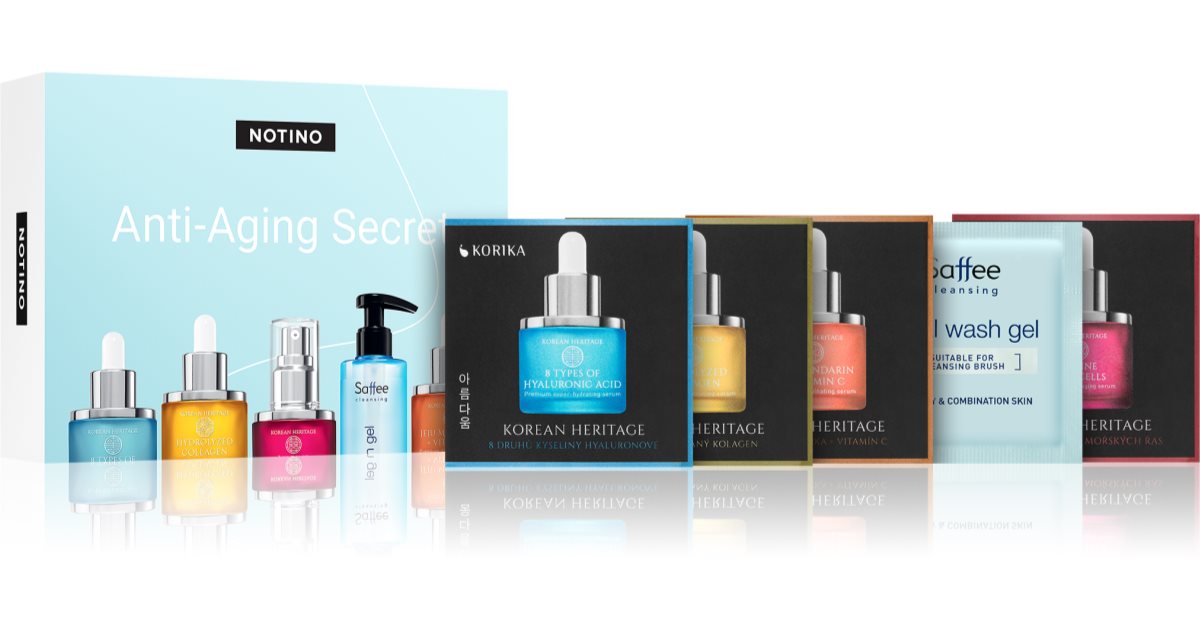 Beauty Discovery Box Notino Anti-Aging Secret Set mit Verjüngungs-Effekt für Damen | notino.at