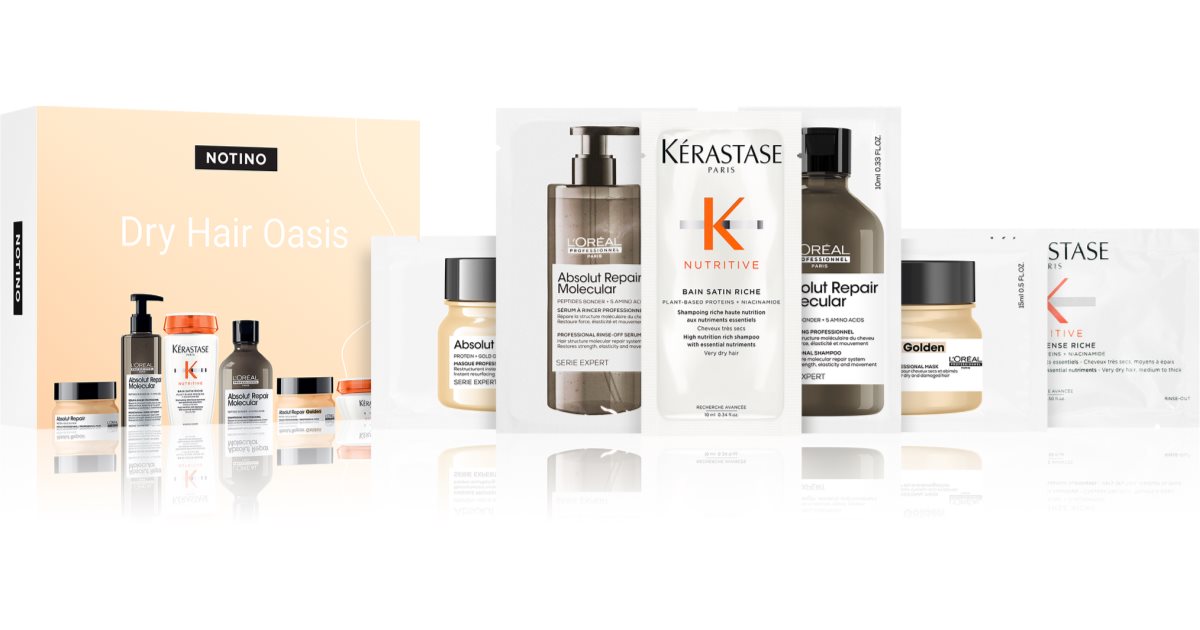 Beauty Discovery Box Notino Dry Hair Oasis set (per capelli) da donna ...