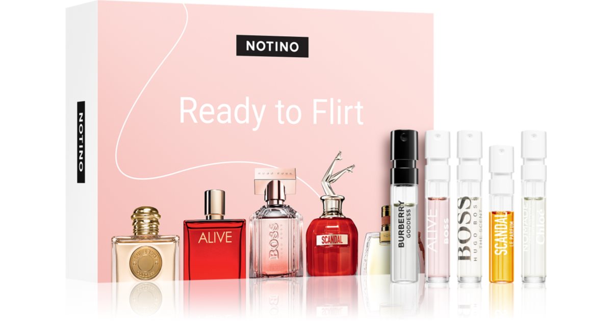 Beauty Discovery Box Notino Ready to Flirt ensemble pour femme | notino.fr