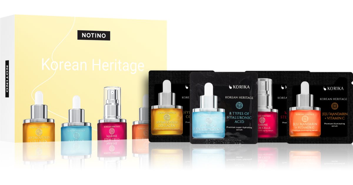 Beauty Discovery Box Notino Korean Heritage zestaw dla kobiet