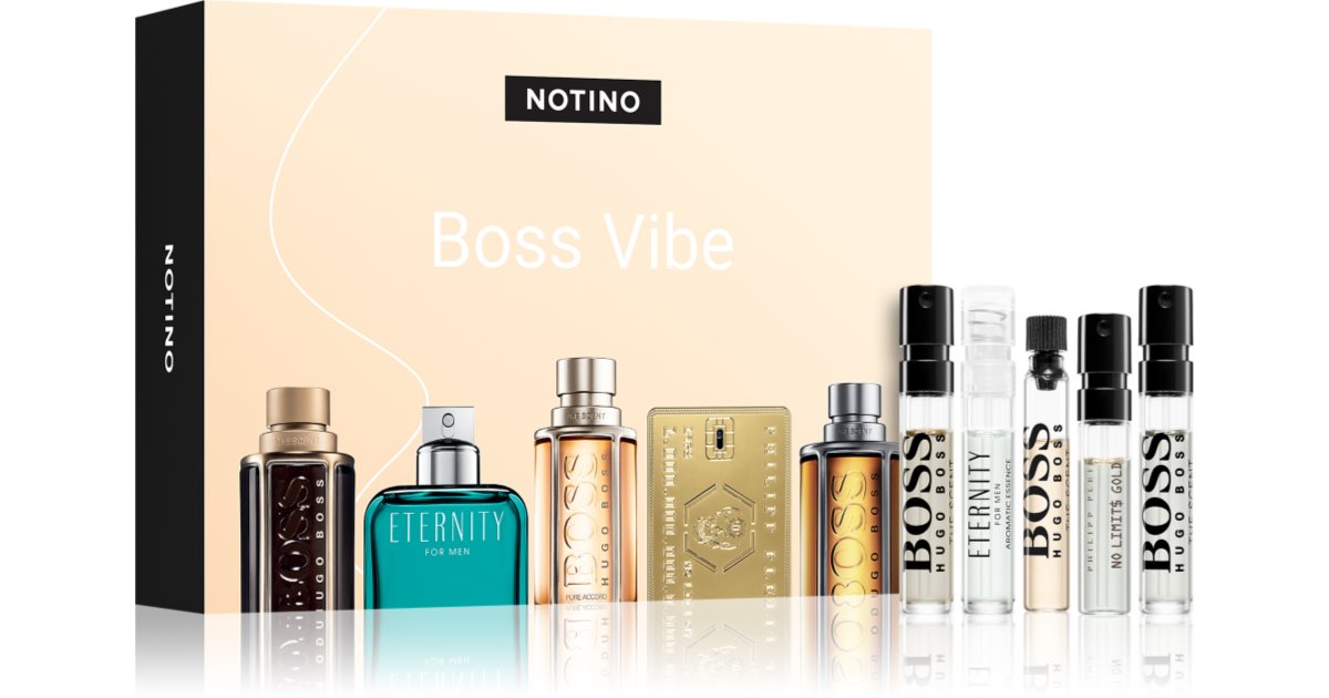 Beauty Discovery Box Notino Boss Vibe Set für Herren
